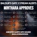 Minthara Approves Twitch Stream Animated Alerts With Sound | Baldur's ...