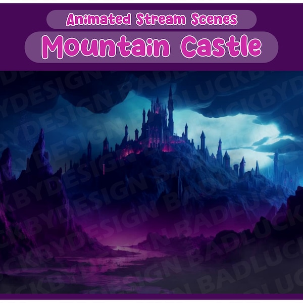 Castle Animated Background - Etsy