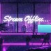 Animated Neon Pink/purple Game Room Streaming Scenes Cozy Futuristic ...