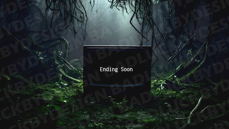 Animated Static TV Scenes Twitch Screens Pack Spooky, Dark, Horror ...