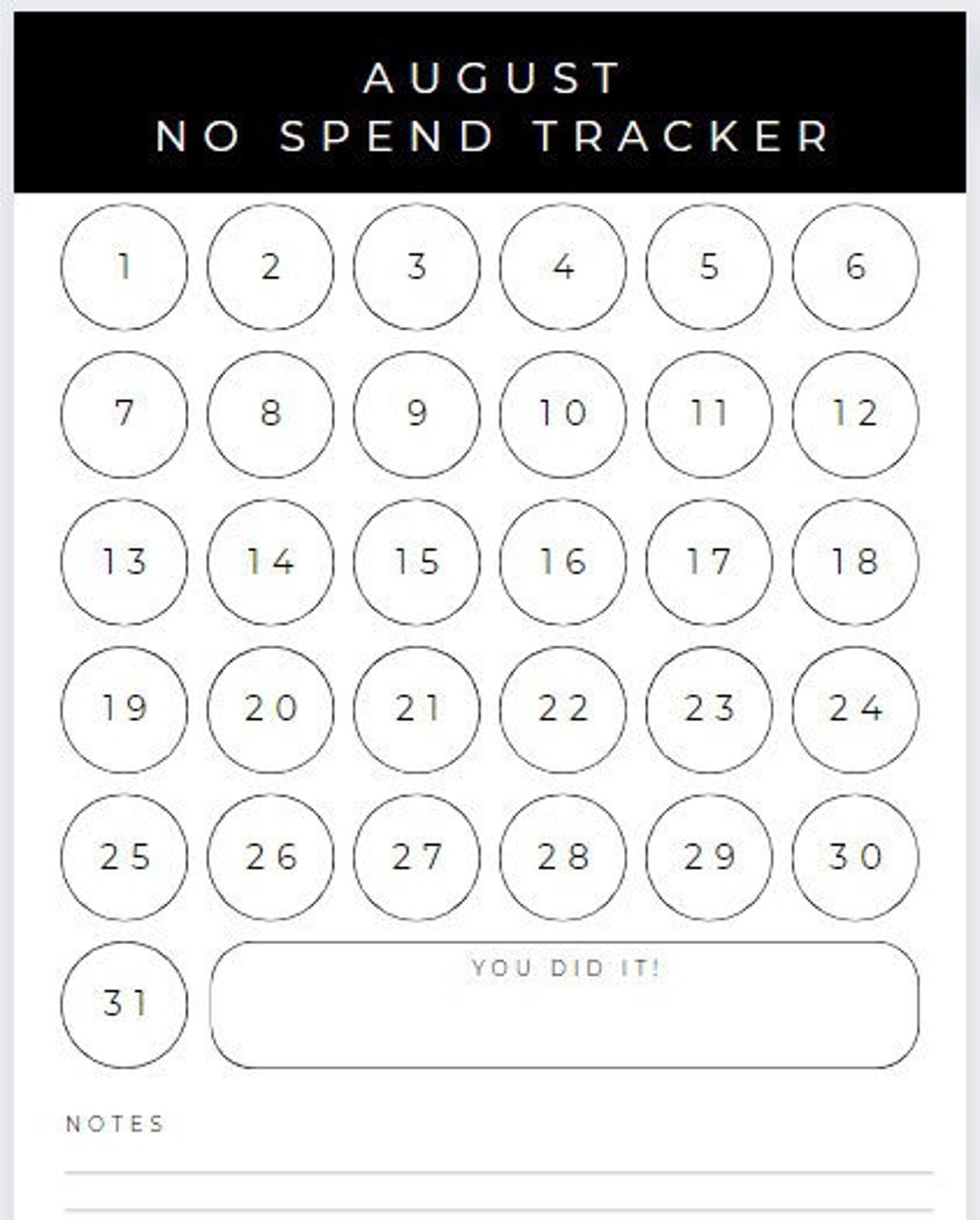 Expense Tracker Money Management Financial Planner Budgeting Tool ...