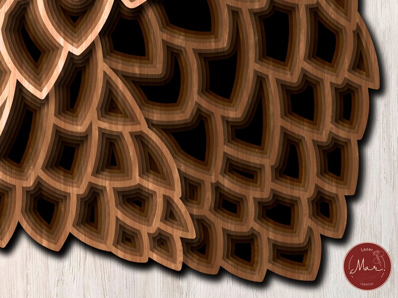 Layered Eagle Laser Cut File Eagle SVG 3D Instant Download - Etsy Australia