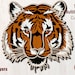 Multilayer Tiger Head Laser Cut File 3D Tiger Mandala Layered Dxf ...