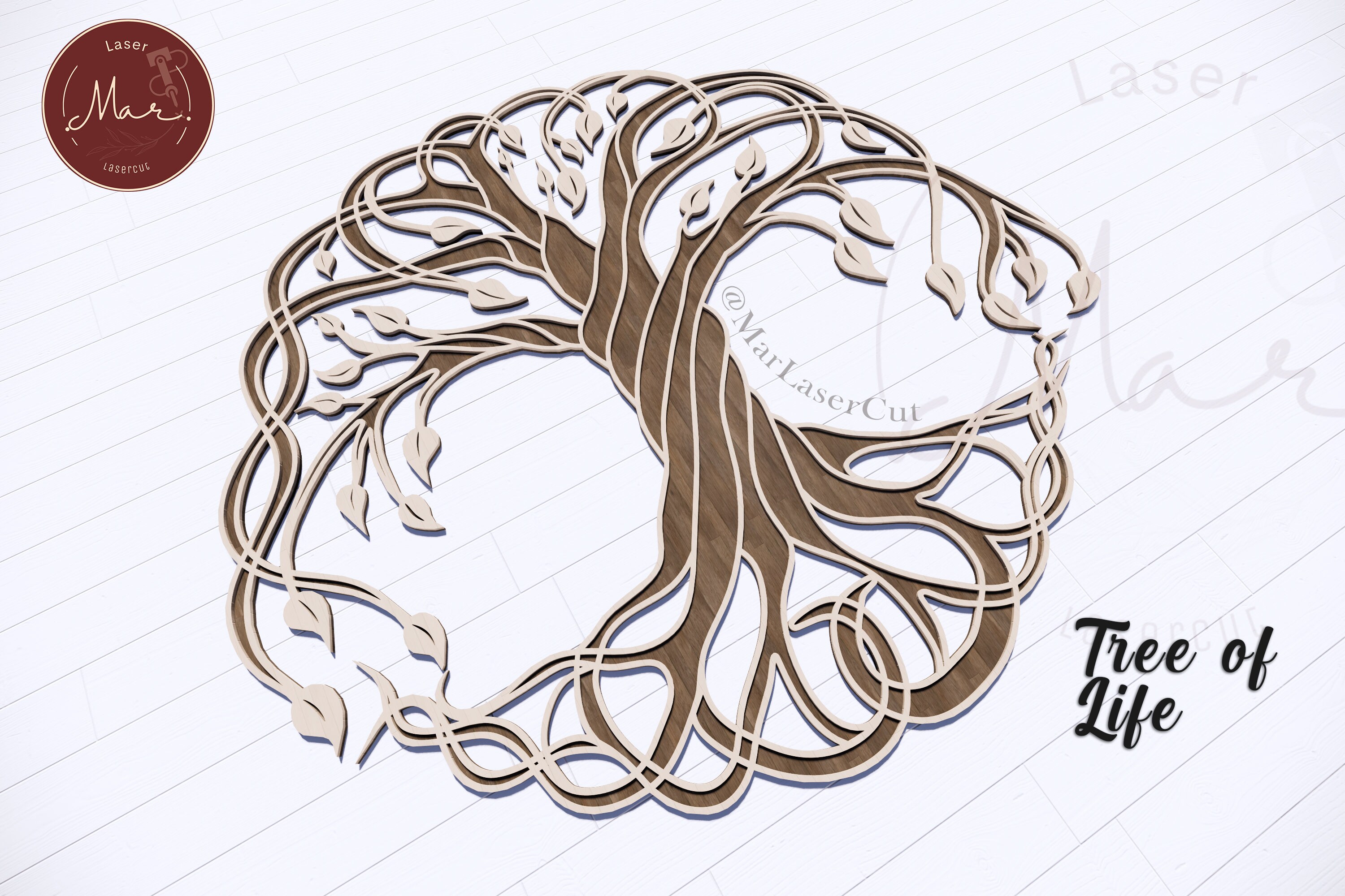 Layered Tree of Life Laser Cut Files 3D Laser Cut Layered Tree - Etsy ...