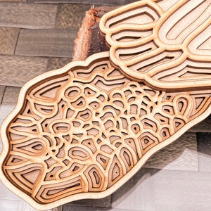 Layered Sea Turtle Laser Cut 3D File SVG Instant Download Vector ...