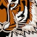 Multilayer Tiger Head Laser Cut File 3D Tiger Mandala Layered Dxf ...