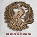 Multilayer Peacock Laser Cut File 3D Layered Peacock Layered Dxf Dwg ...