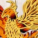 Multilayer Phoenix Laser Cut File 3D Layered Phoenix Paper Cut SVG ...