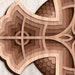 Layered Cross Laser Cut File 3D Multilayer Cross Layered Plywood ...
