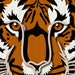 Multilayer Tiger Head Laser Cut File 3D Tiger Mandala Layered Dxf ...