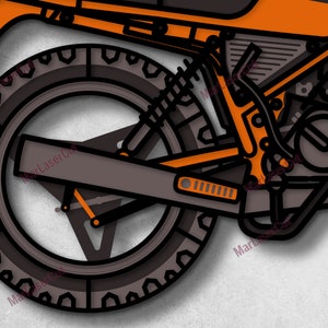 Multilayer Motorcycle SVG Laser Cut File Paper Cutting Art Mandala Cut ...