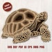 Multilayer Tortoise Laser Cut 3D File SVG Instant Download Tortoise ...