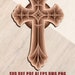 Layered Cross Laser Cut File 3D Multilayer Cross Layered Plywood ...