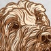 Multilayer Goldendoodle SVG Cut File Laser Paper Cutting Labradoodle ...