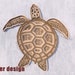 Sea Turtle Laser Cut File Multilayer SVG Instant Download Vector ...