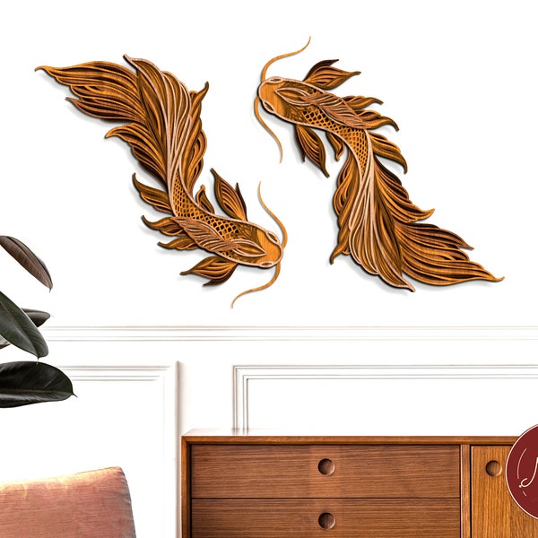 Laser Layers Fish File - Etsy