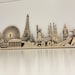 Multilayer World Landmarks Laser Cut File 3D Layered World Monuments ...