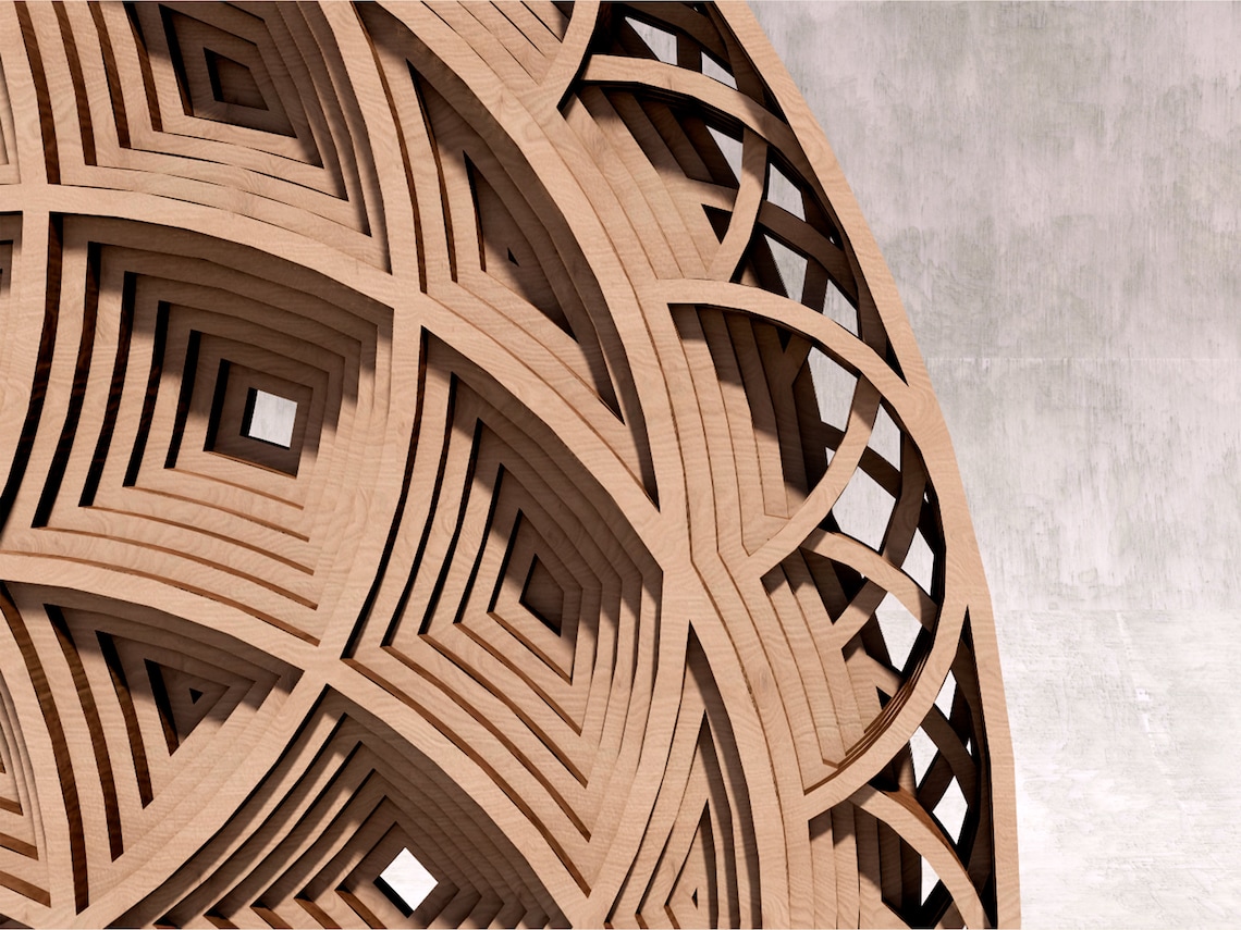 Mandala Laser Cut File SVG Layered Mandala Digital File - Etsy