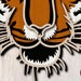 Multilayer Tiger Head Laser Cut File 3D Tiger Mandala Layered Dxf ...