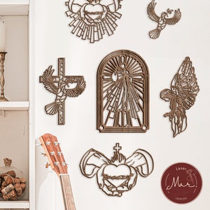 Religious Images Laser Cut File 3D Laser Cut Jesus SVG Plywood Cutting ...