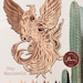 Multilayer Phoenix Laser Cut File 3D Layered Phoenix Paper Cut SVG ...