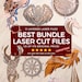 Multi Layer Laser Cut Bundle Layered Laser Cut File Bundle SVG ...