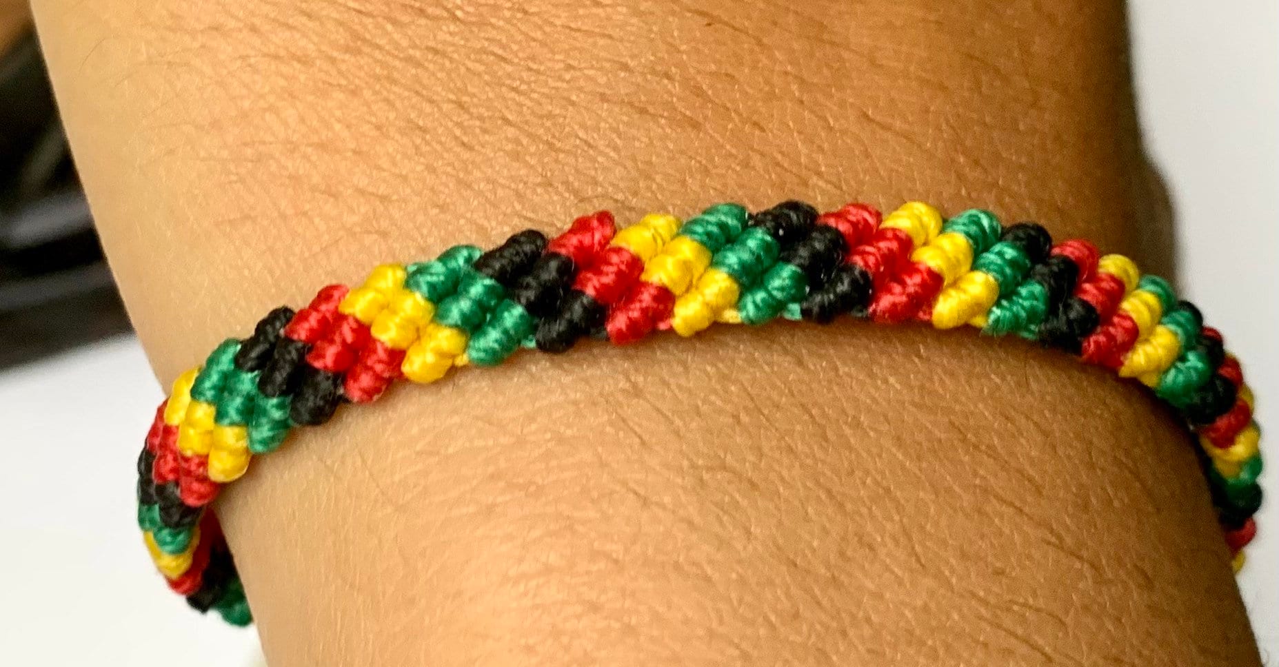 Handmade Item/reggae Bracelet/friendship Bracelet/ghana/jamaican/bob ...