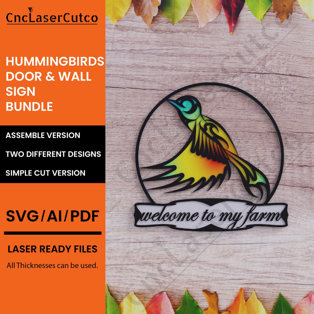 Multilayer Sign SVG Bundle Multilayer Laser Cut - Etsy