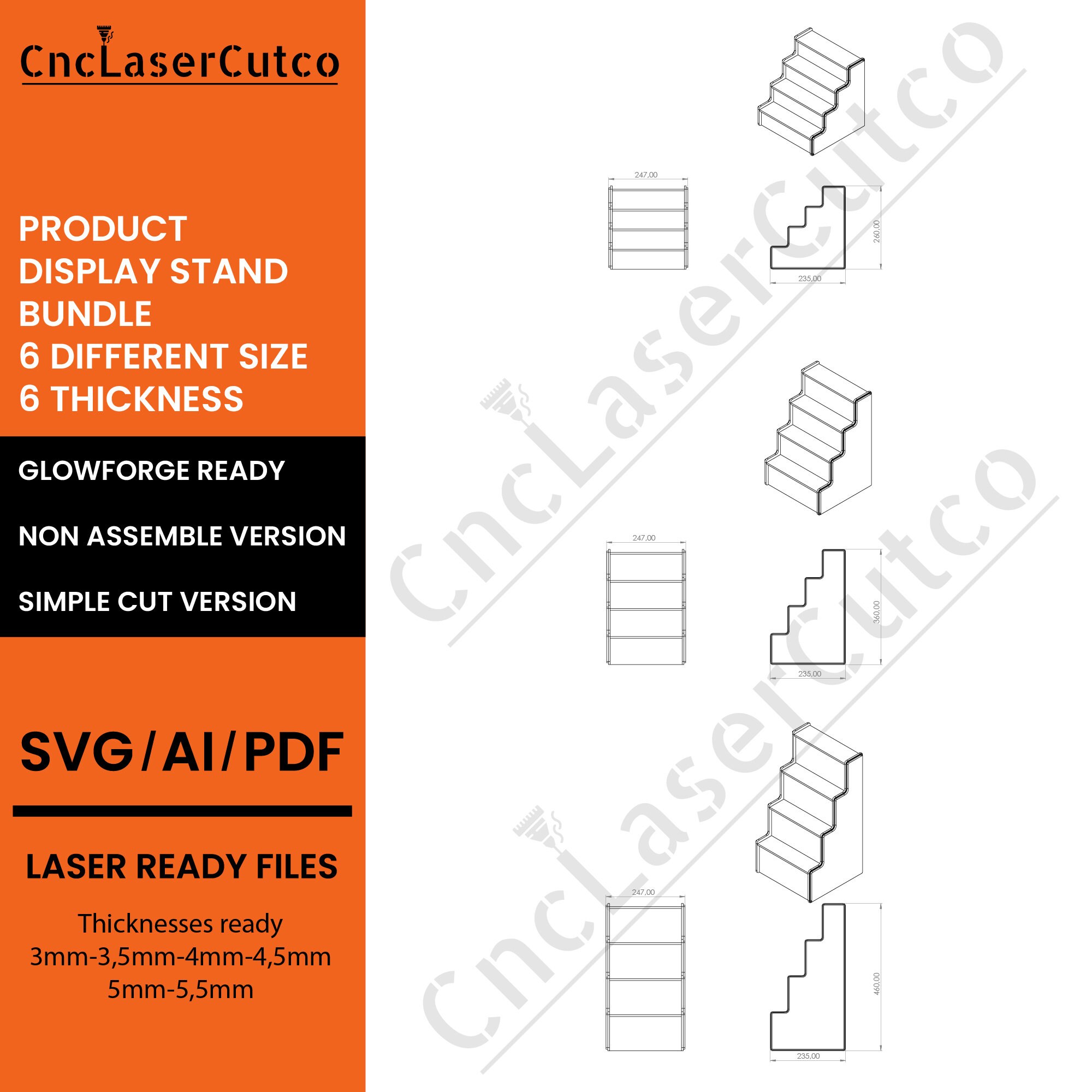 Display Stand Bundle SVG, Product Holder Stand SVG, Market Stall SVG ...