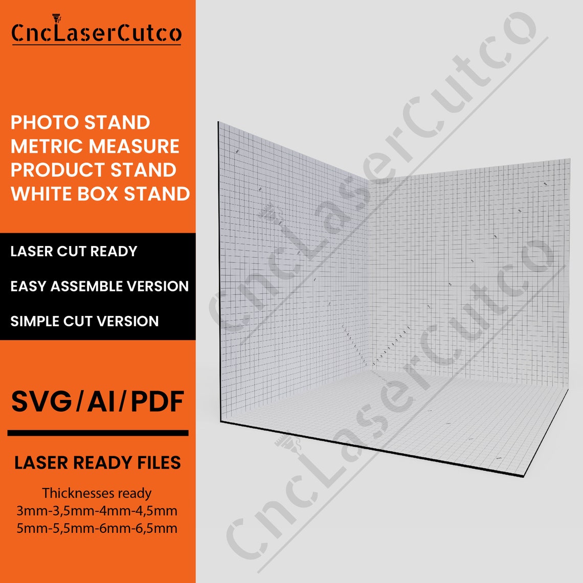 Photo Stand SVG White Box Stand Svg Product Stand SVG Laser - Etsy