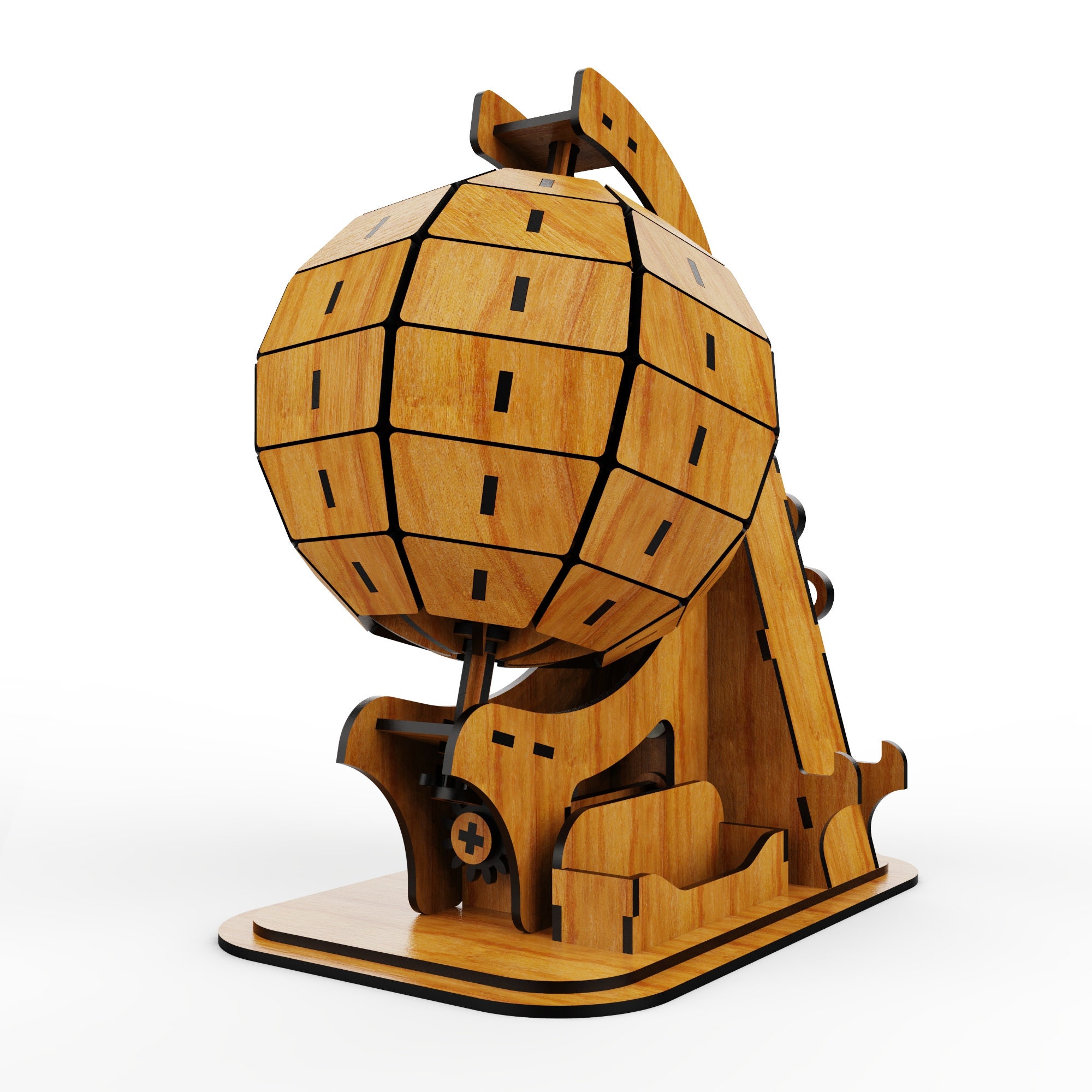 Mechanical Globe SVG Docking Station Laser Cut Globe Phone - Etsy UK