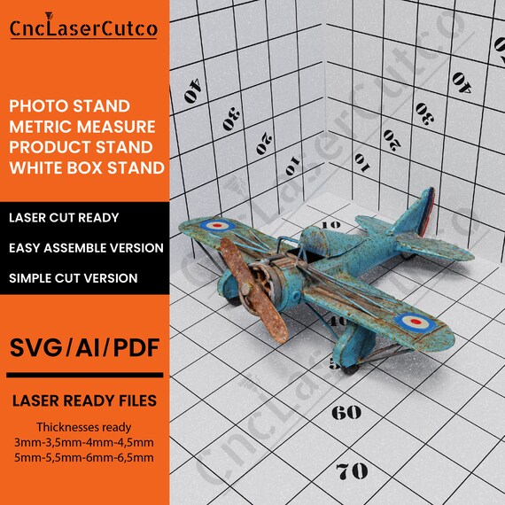 Photo Stand SVG White Box Stand Svg Product Stand SVG Laser - Etsy