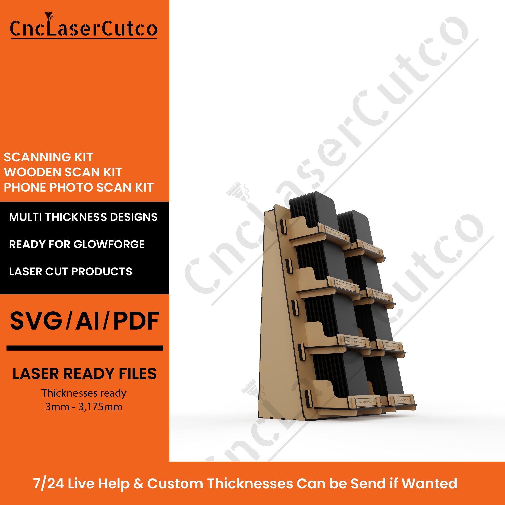 Vertical Display Stand SVG Glowforge Ready Display Stand SVG - Etsy