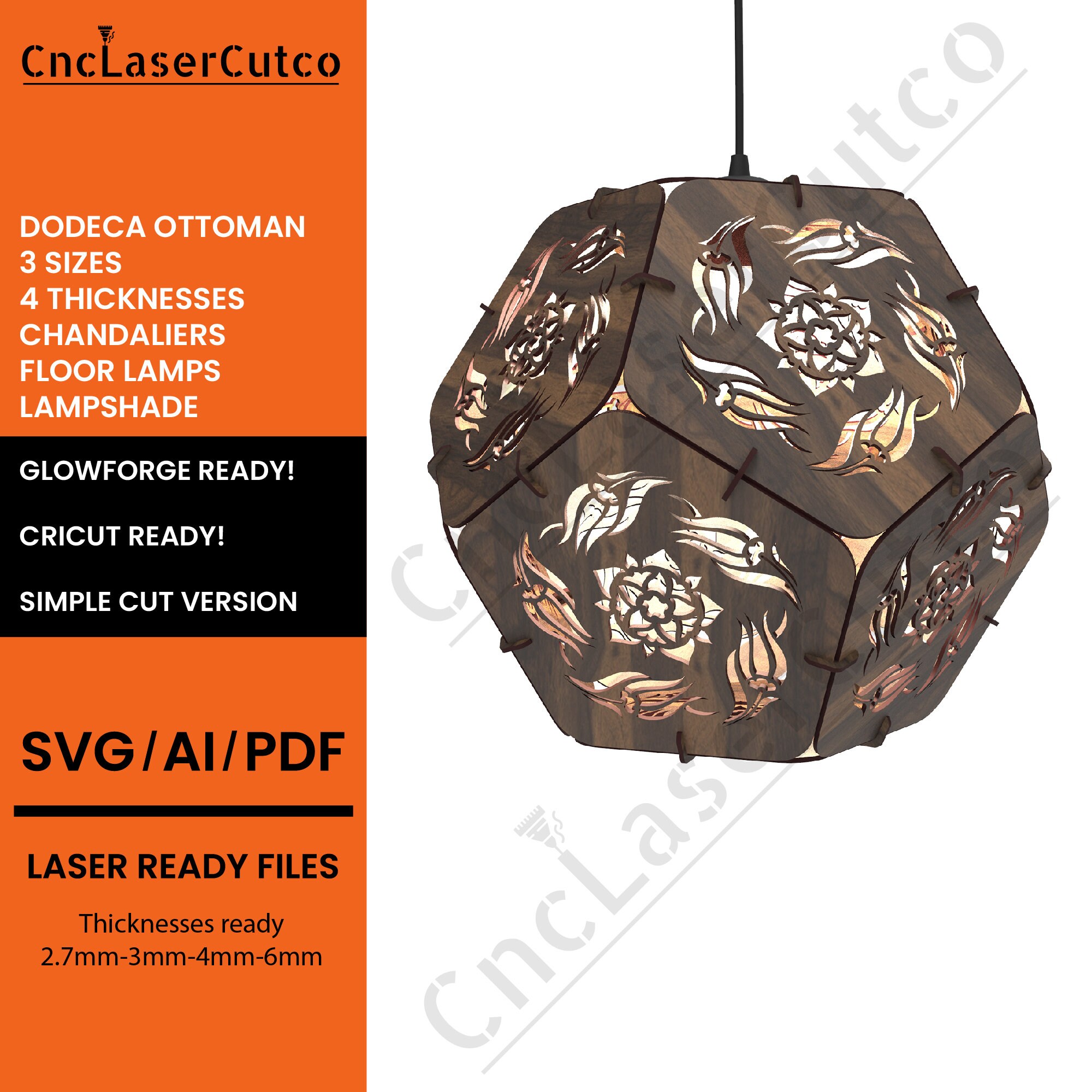 Wooden Lamp SVG Bundle Floor Lamp Laser Cut File Wood - Etsy