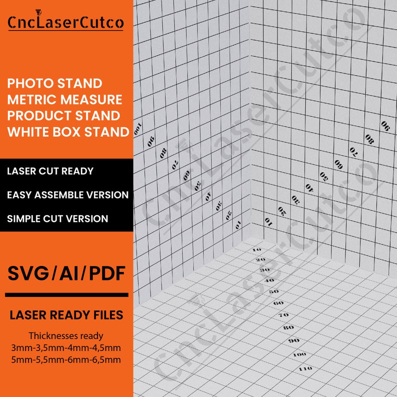 Photo Stand SVG White Box Stand Svg Product Stand SVG Laser - Etsy