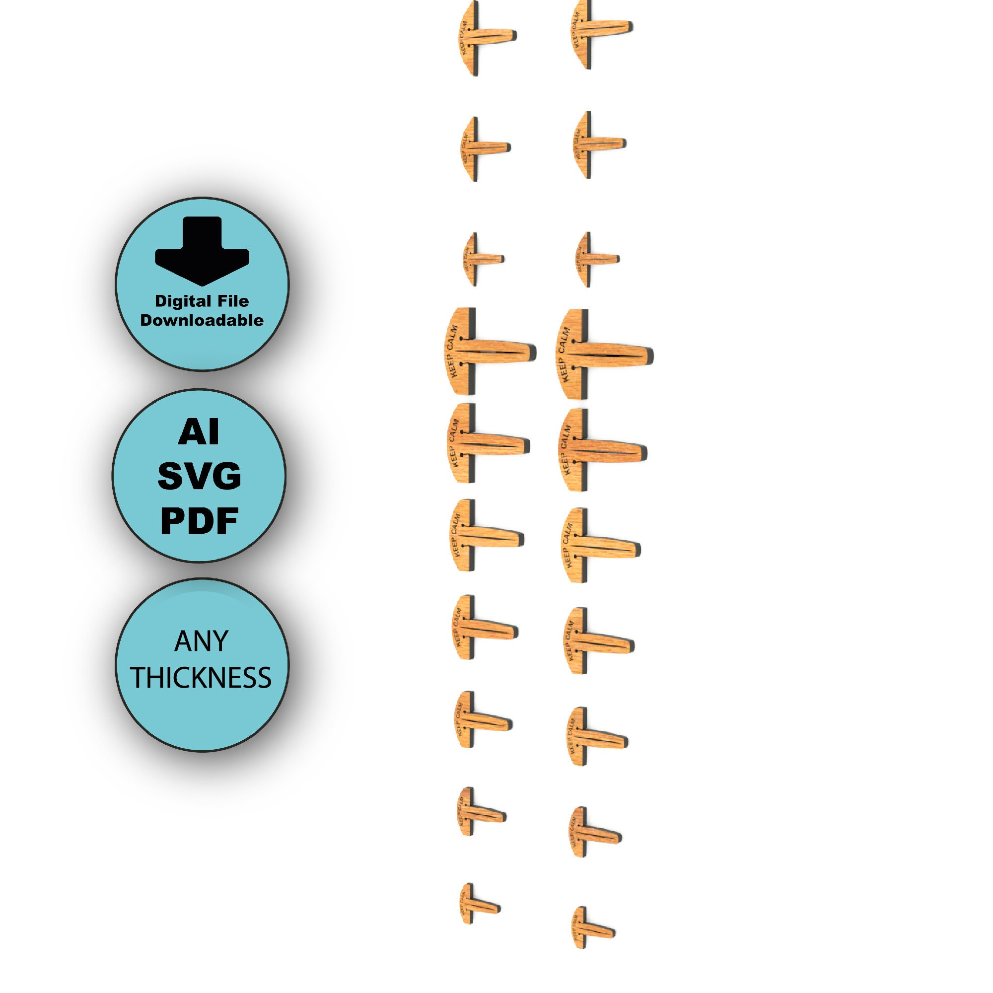 Glowforge Pin Bundle, Honeycomb Pin SVG, Crumb Tray Pins for Glowforge ...