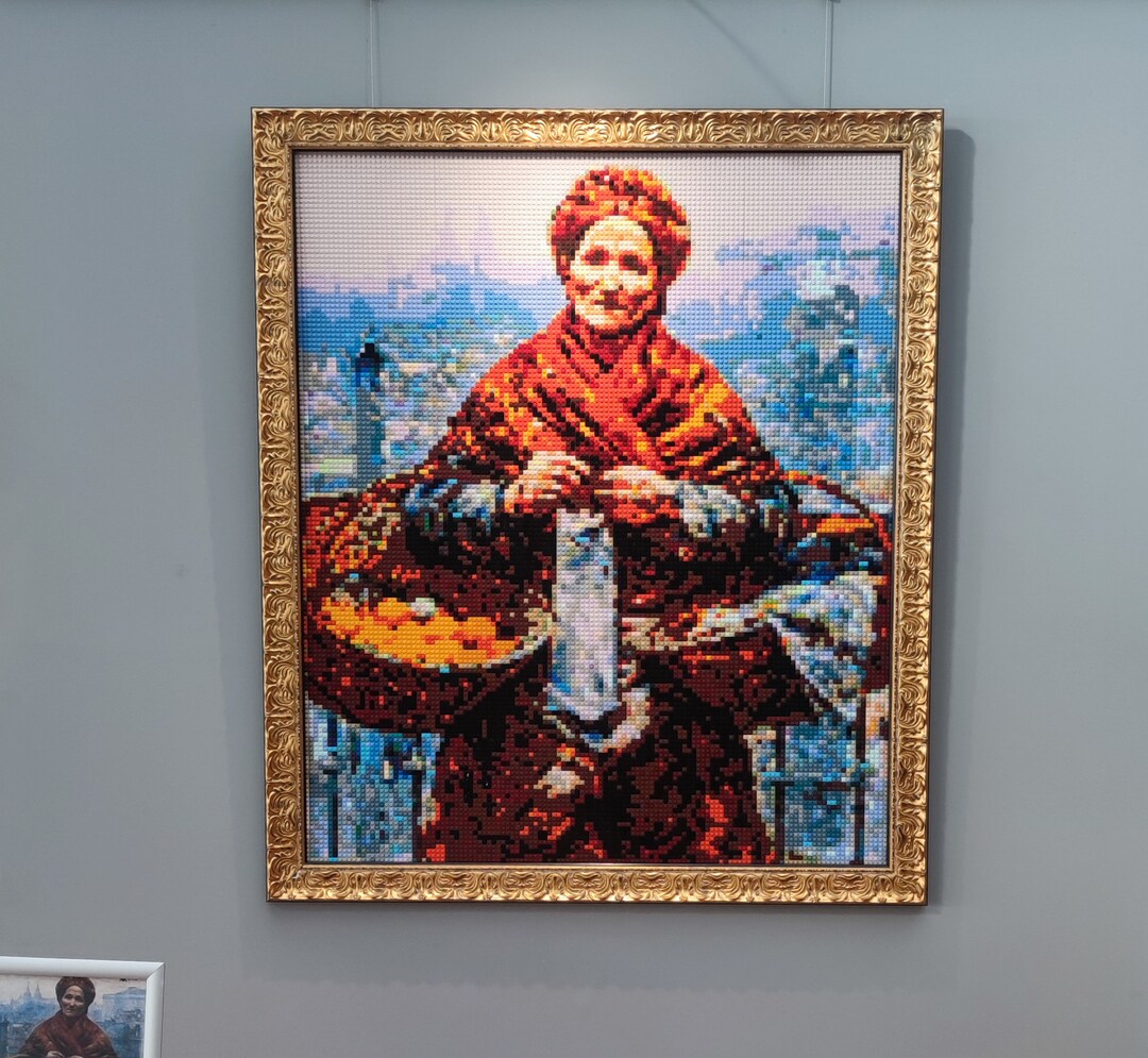 Jewish Woman With Oranges Aleksander Gierymski- Custom DIY Brick ...