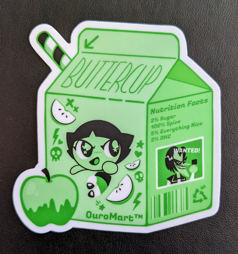 Blossom Bubbles and Buttercup Milk Stickers - Etsy