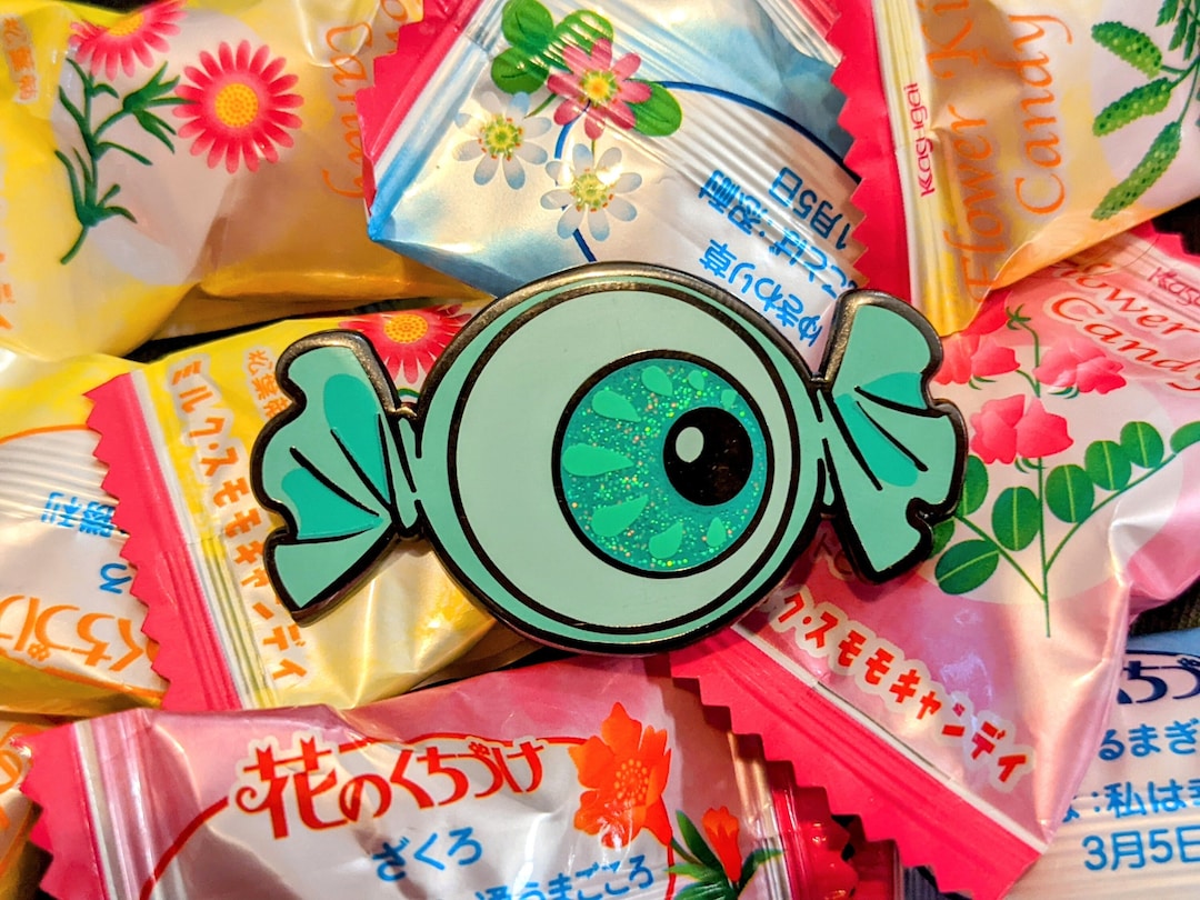 Eye Candy Enamel Pin - Etsy