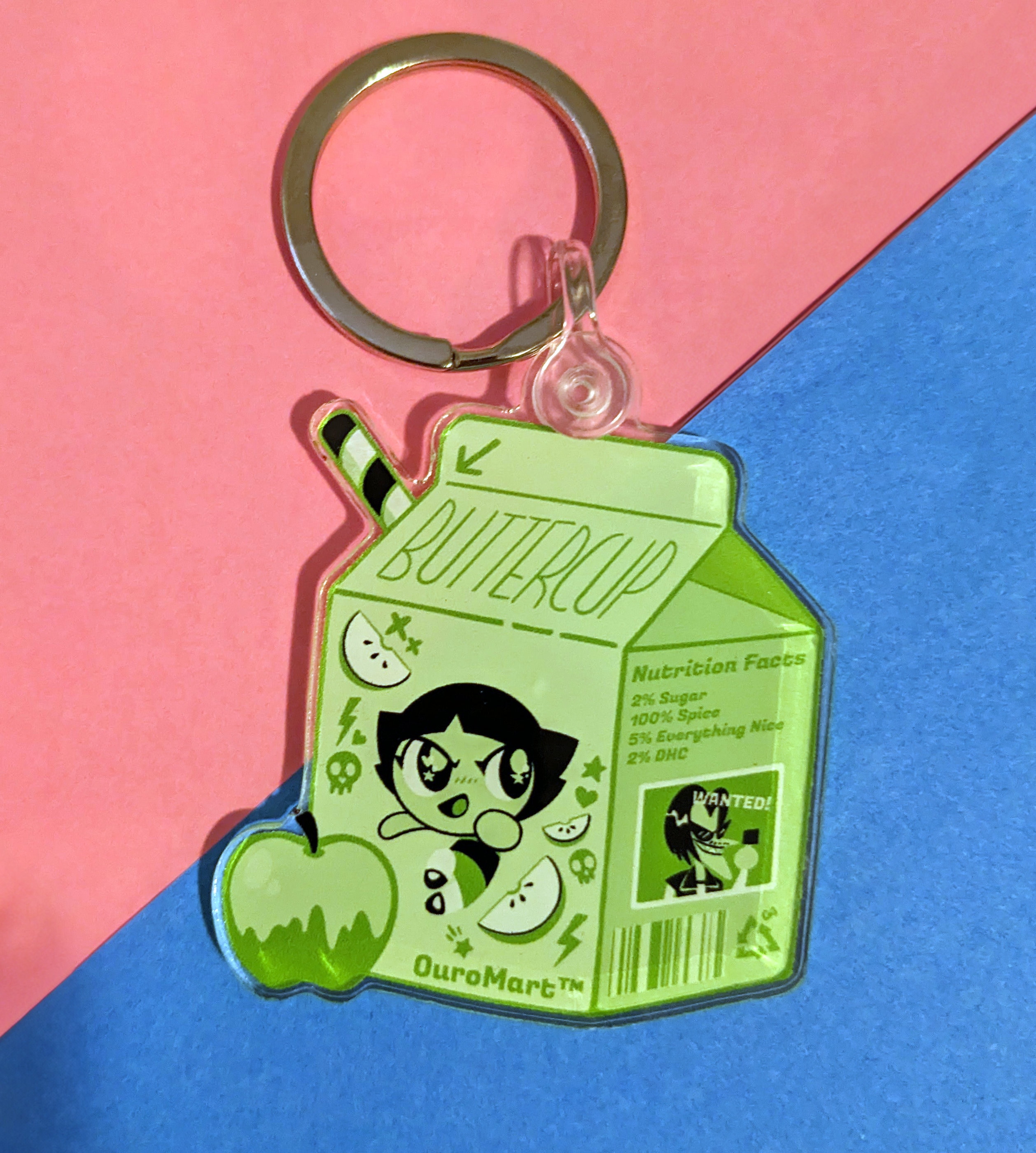 Blossom Bubbles and Buttercup Milk Acrylic Keychain - Etsy