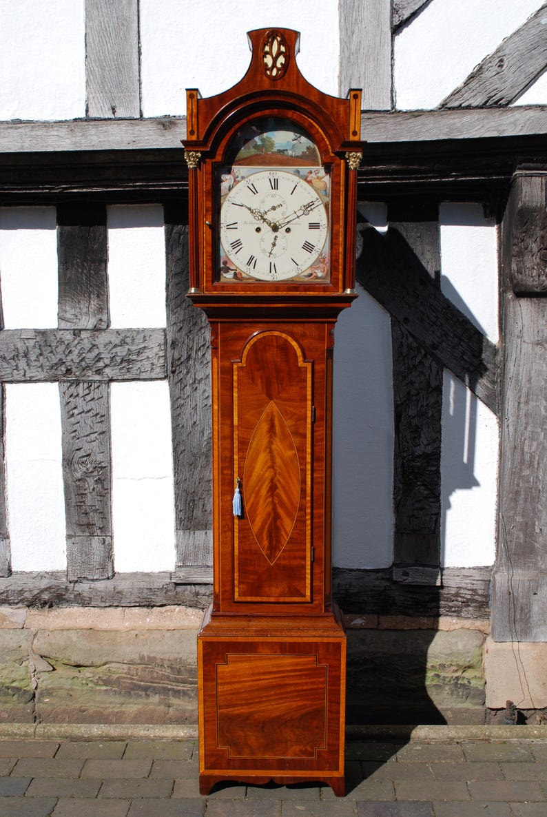 Grandfather Clock by Benjamin Bothamley of Boston, Linconshire. 8-day ...