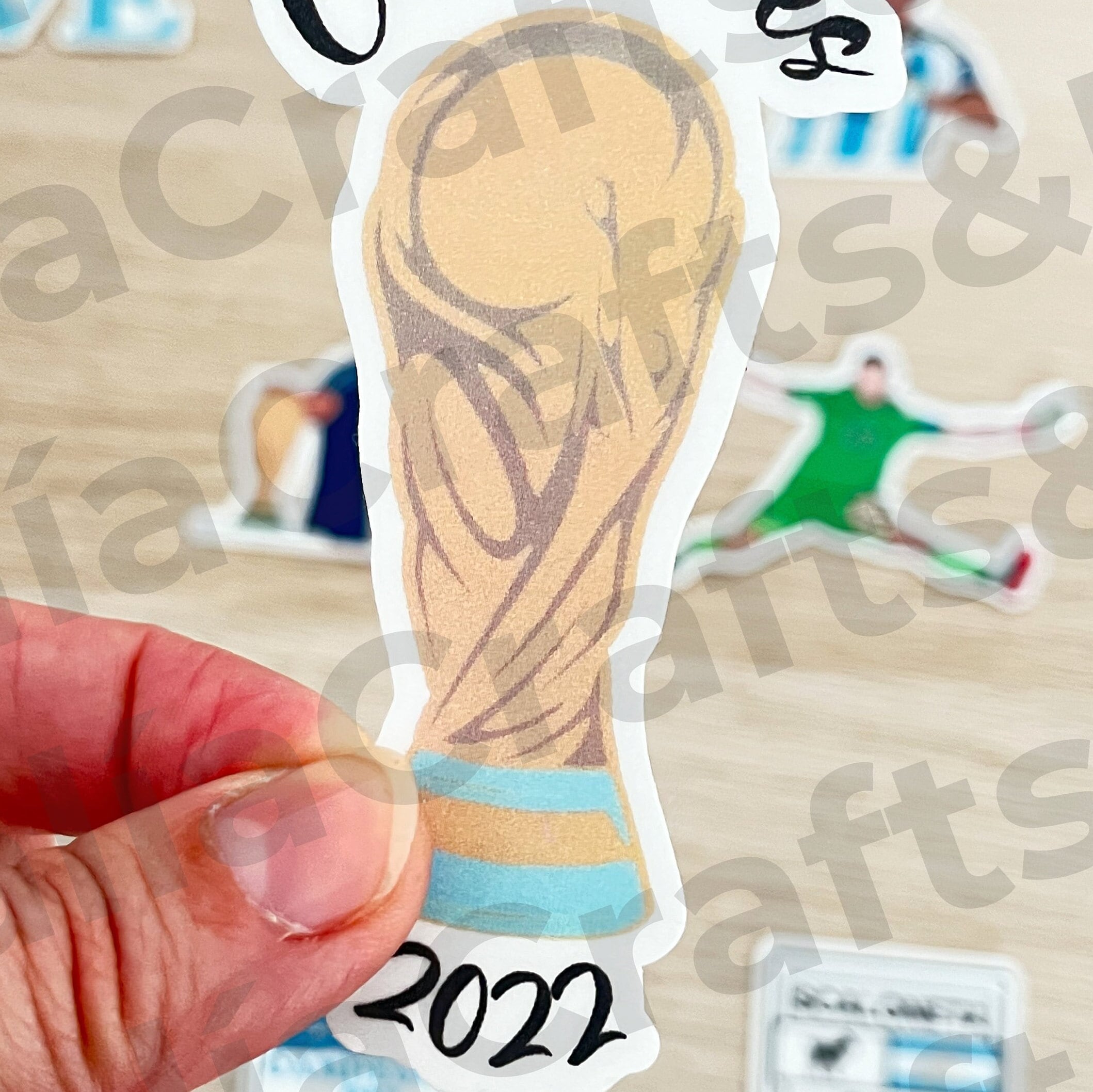 Stickers Argentina Campeón Del Mundo De Fútbol - Etsy
