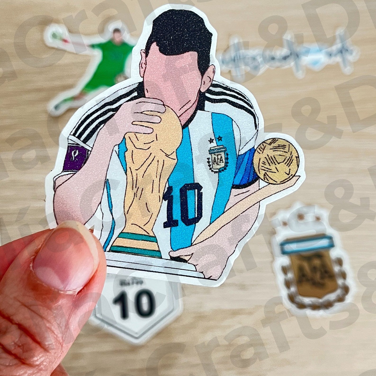Stickers Argentina Campeón Del Mundo De Fútbol - Etsy