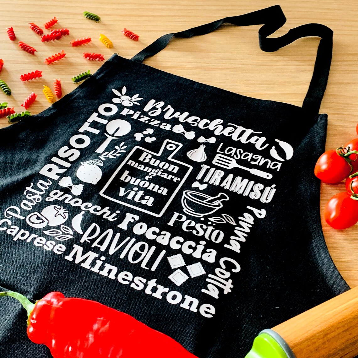 Italian Food SVG/PNG: Cocina Italiana Cut File (digital Download) - Etsy