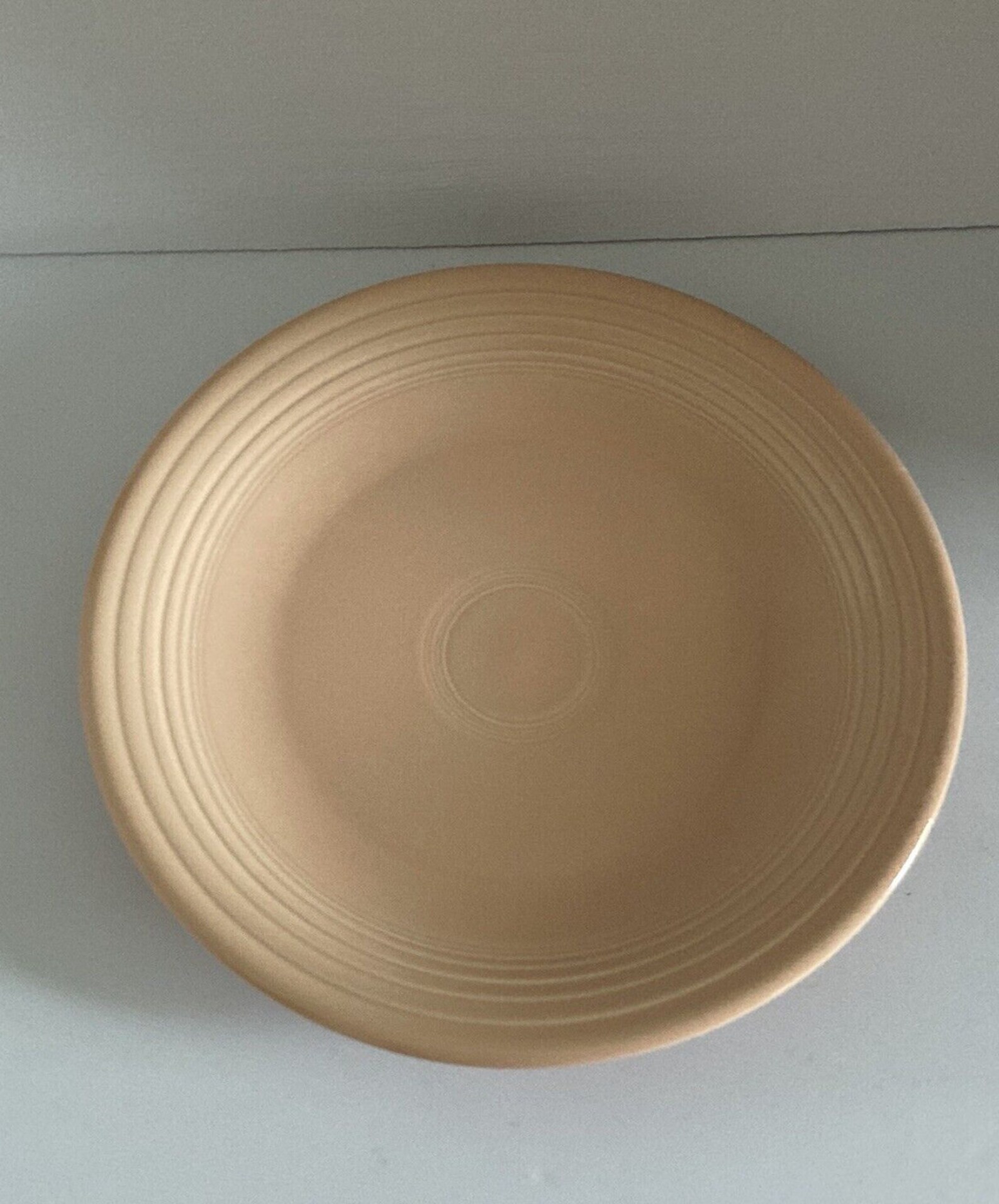 Vintage Fiesta Apricot 11" Round Serving Platter (chop Plate) by Homer ...