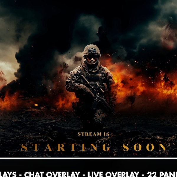 Cod Twitch Overlay - Etsy
