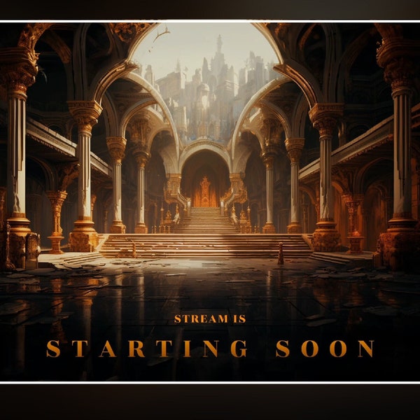 Fantasy Medieval Twitch Overlay - Etsy