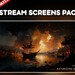 Shooter Twitch Overlay Animated Pack Inspired Background Cod War ...