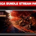 Samurai Red Twitch Overlay Animated Pack Warrior Katana Japanese ...