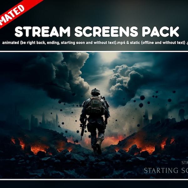 Cod Twitch Overlay - Etsy